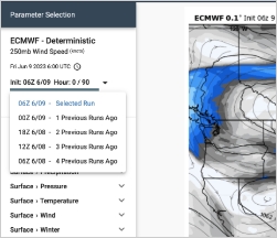 Spire and WeatherBELL
